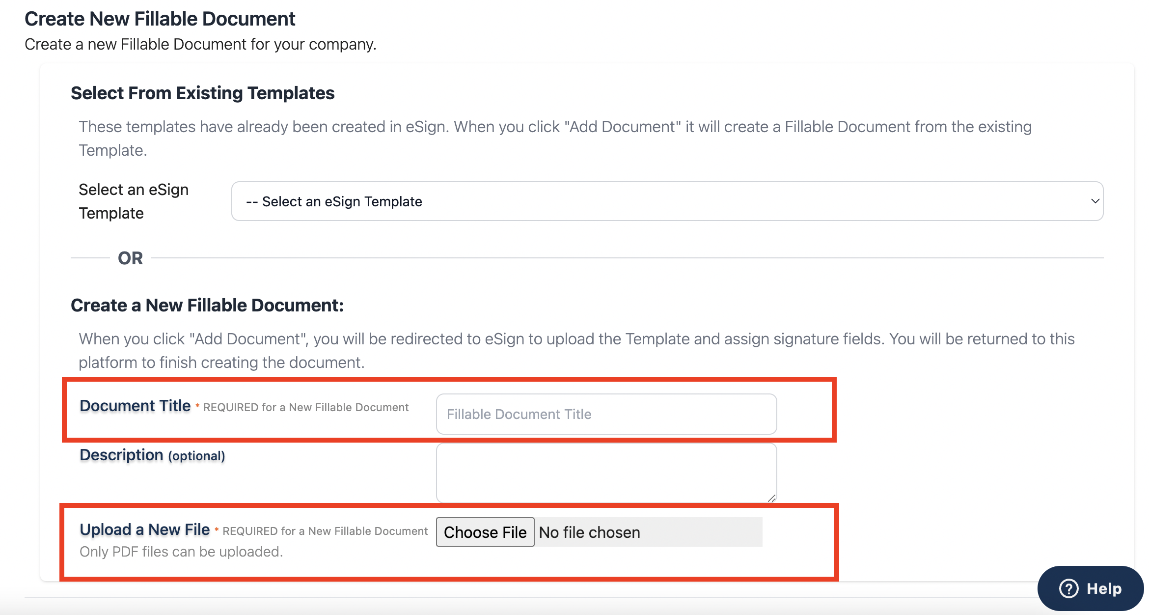 Employer/Admin Signature (Sign-Off) – Edoc Service